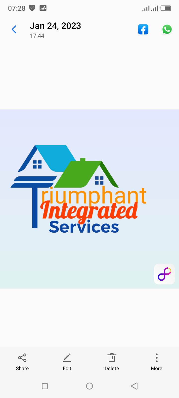 Triumphant Integrated Services Alimosho Lagos state - finelib.com