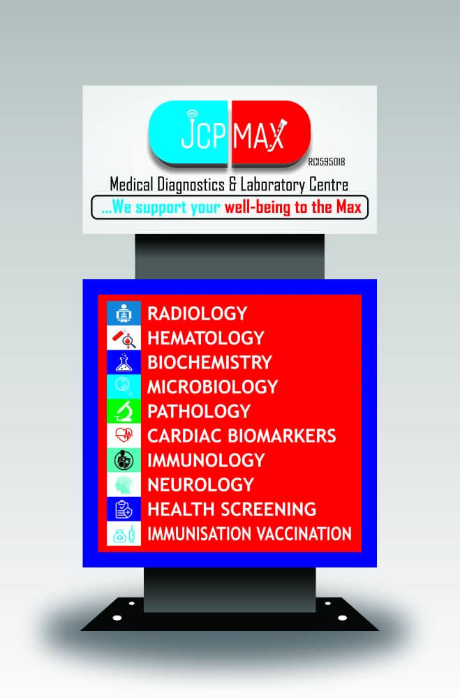 JCP MAX Medical Diagnostics & Laboratory Off Addo Road Ajah Lagos ...