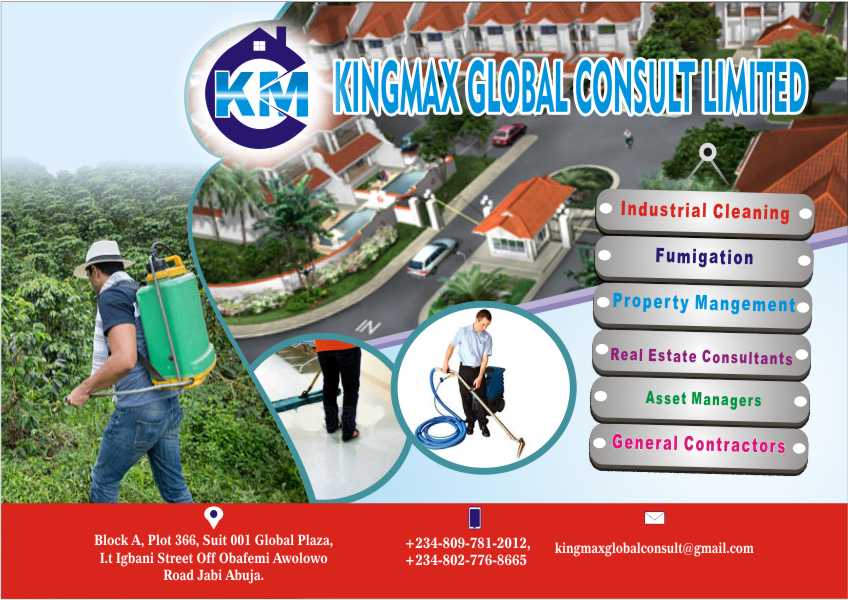 Kingmax Global Consult Limited Jabi Abuja FCT - finelib.com