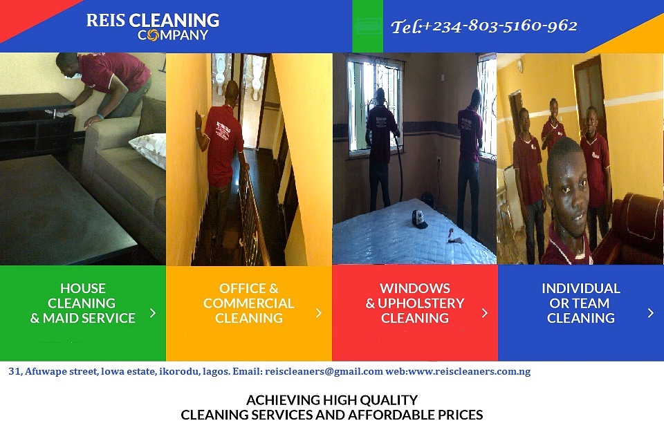 Reis Cleaning Services Ikorodu Lagos - finelib.com