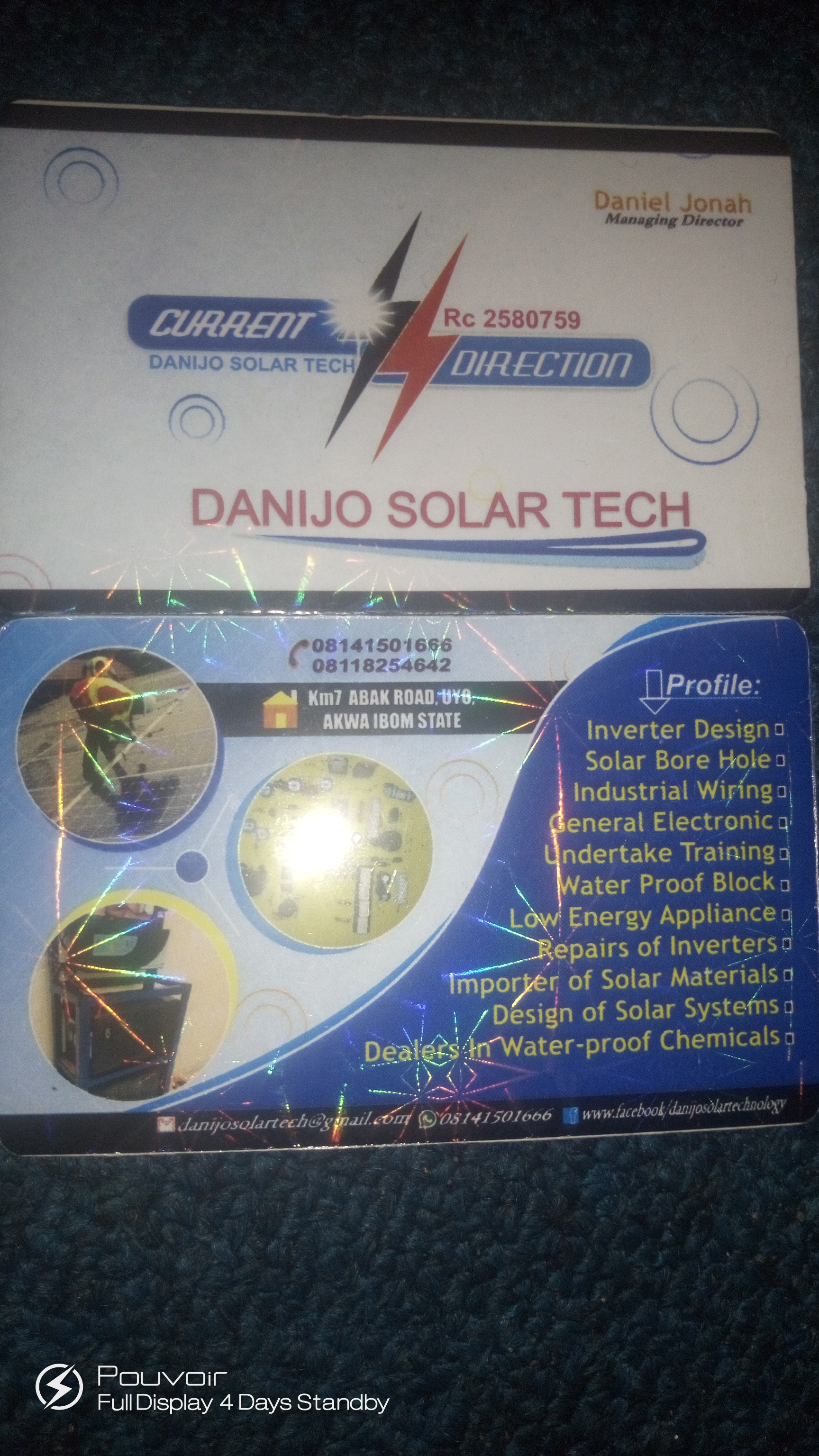 Danijo solar Technology Uyo Akwa Ibom, Nigeria - finelib.com