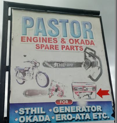 Pastor Engines & Okada Spare Parts Mokola, Abeokuta Ogun - finelib.com