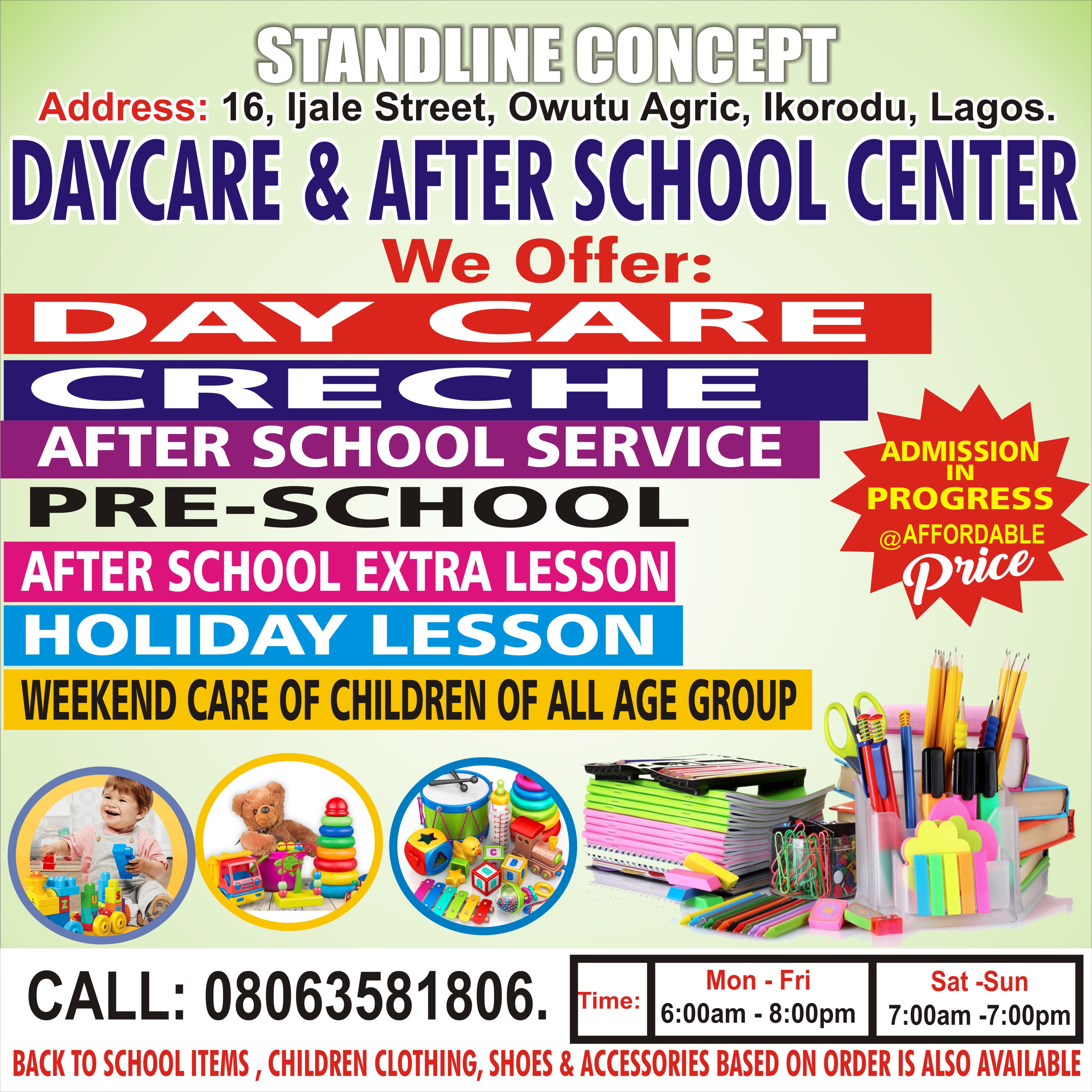 Standline Daycare and Preschool Ikorodu Lagos - finelib.com