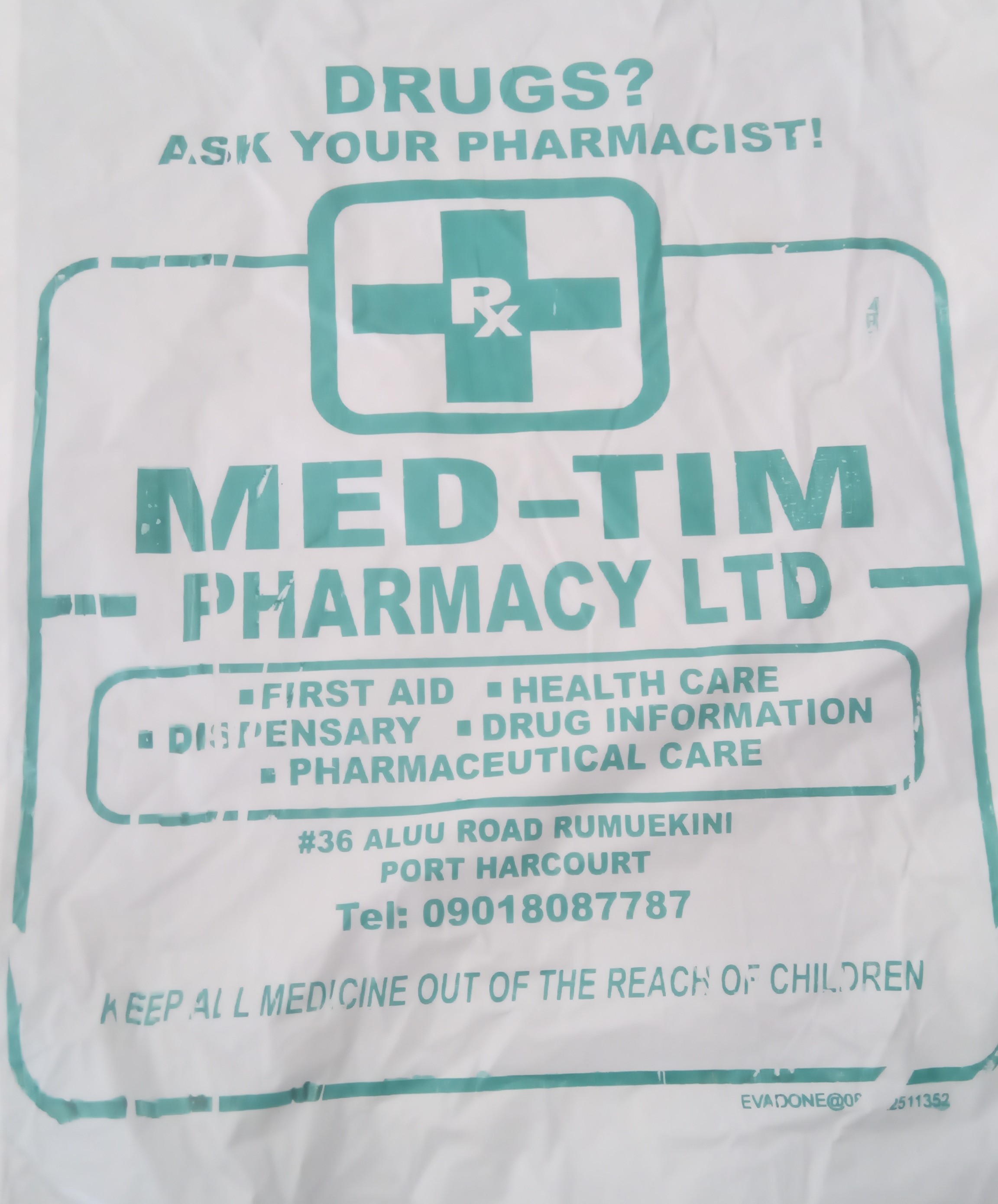 Med-Tim Pharmacy and Store Ltd Rumuekini Port Harcourt Rivers State ...